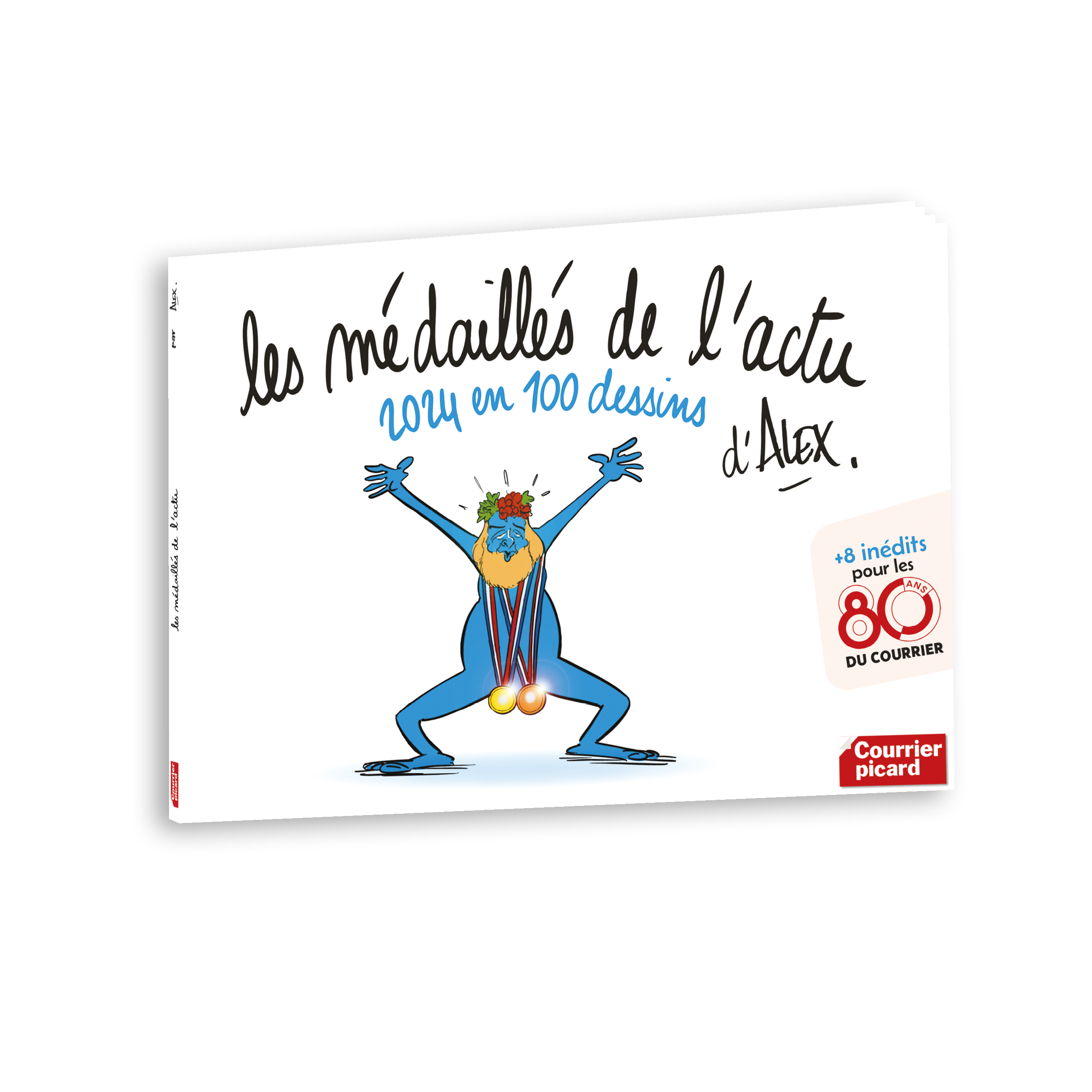Dessins d'ALEX 2024 Les médaillés de l'Actu - Courrier Picard - La Boutique
